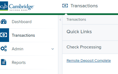 Scanner Installation Guide for Windows | Cambridge Savings Bank